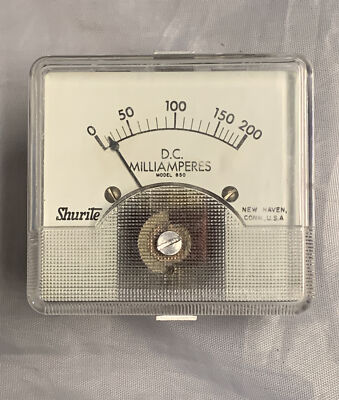 Panel Meters - Amp Meter