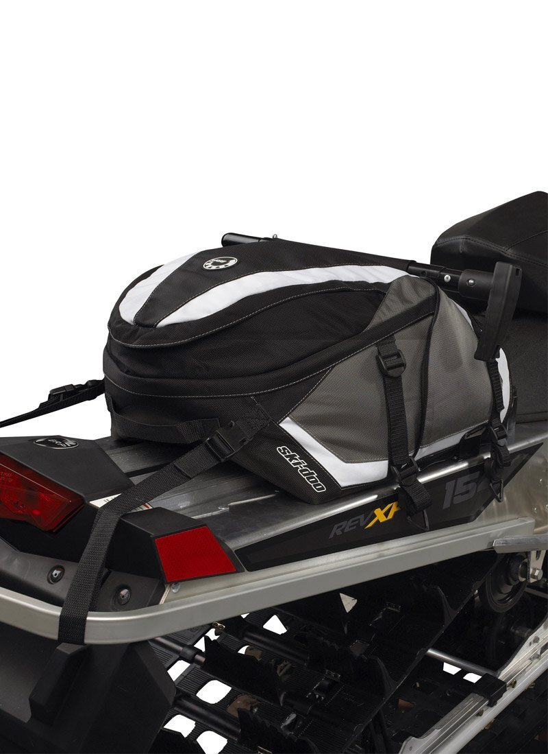 Ski-Doo Expandable Tunnel Bag w/ Shovel Holder for REV-XP-XR-XU ...