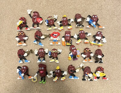 1987 Original California Raisins PVC Lot of 24 Figurines | eBay
