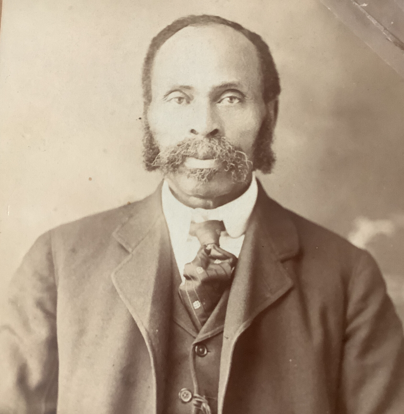 African American Rich Black Man Distinguished Fashion 1895 Cabinet Card ...