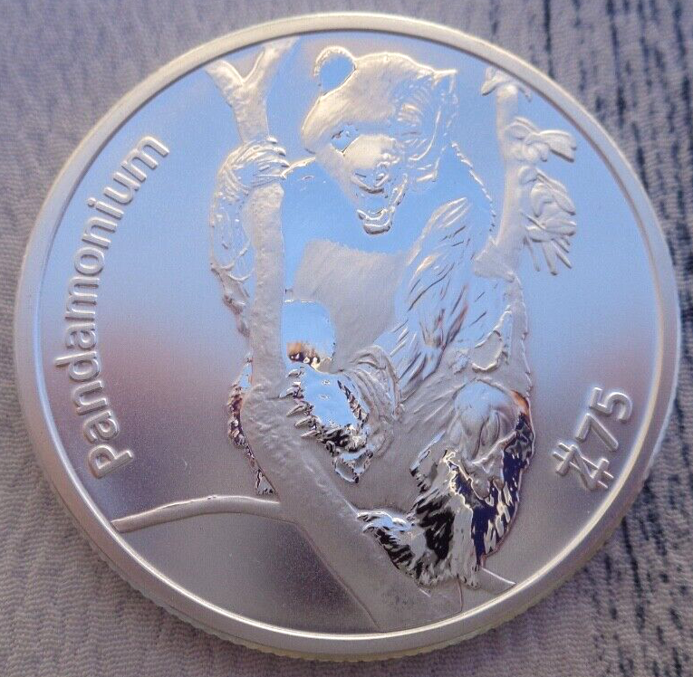 1 oz. PANDAmonium #1 Zombucks World Series rounds .999 fine silver | eBay