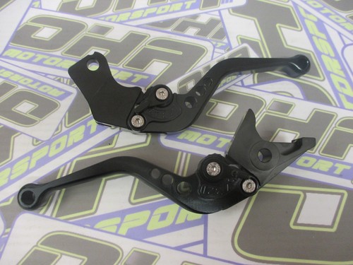 OHA Short Adjustable Brake & Clutch Levers - Suzuki SV650 SV650s 1999 ...