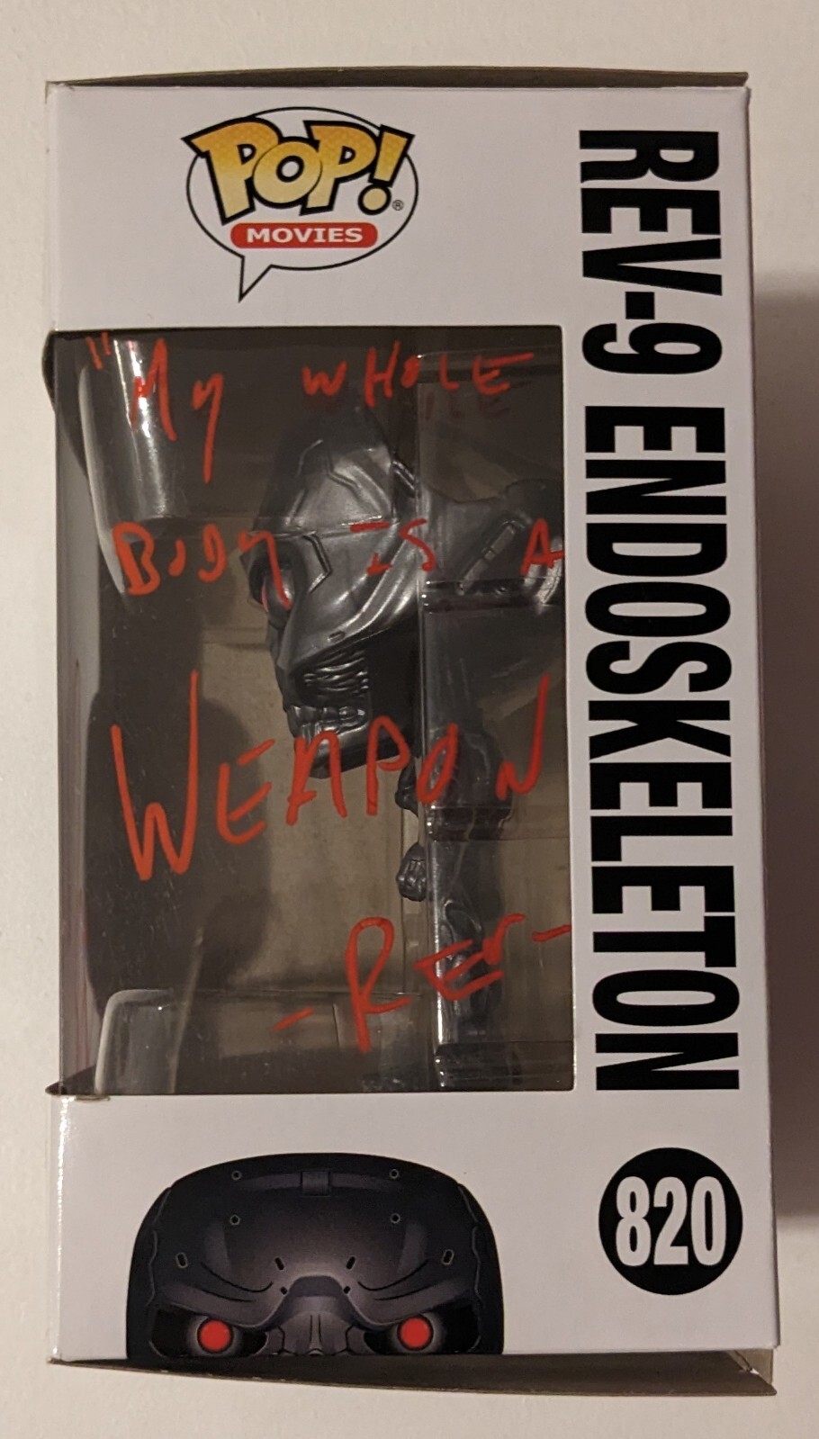 Gabriel Luna Signed Autographed Terminator Rev-9 Endoskeleton Funko Pop ...