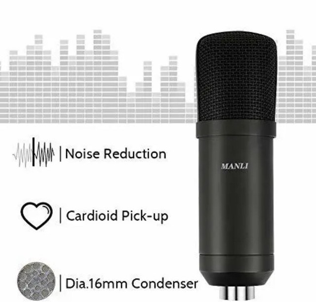 Manli Professional Studio Microphone for Broadcasting High Sound ...