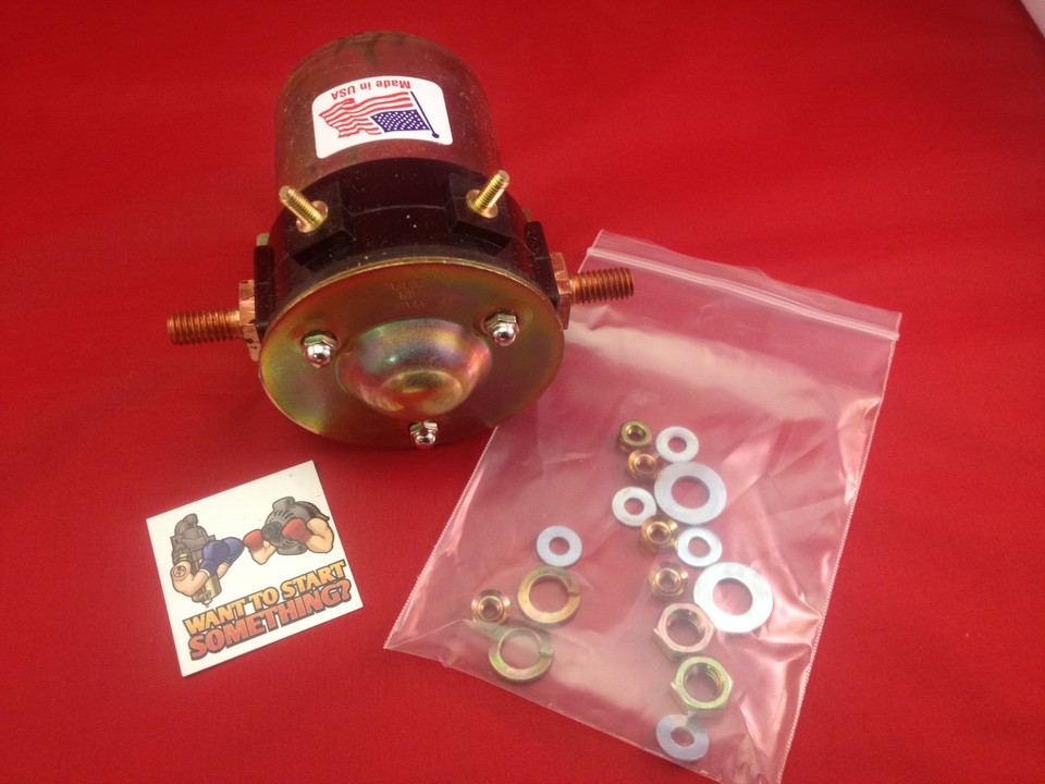 NEW 24 VOLT STARTER SOLENOID SERIES PARALLEL SWITCH DELCO 1119865 ...
