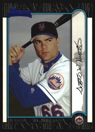 1999 Bowman New York Mets Baseball Card #196 Scott Hunter RC | eBay