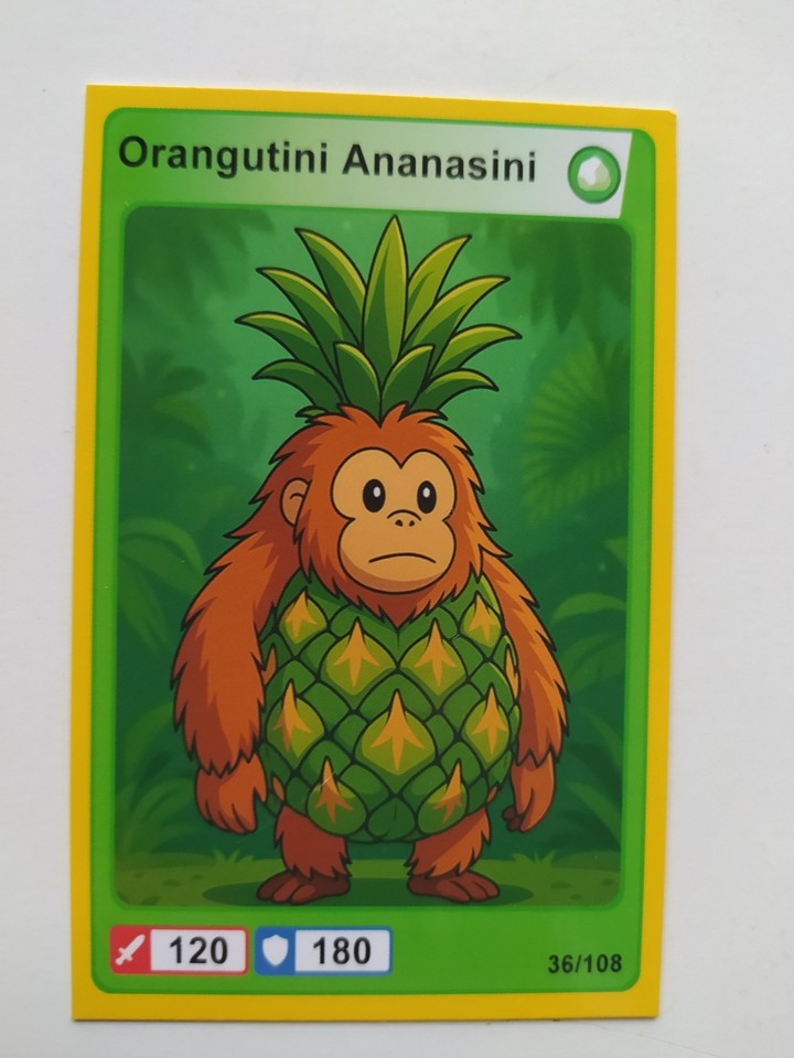 ITALIAN BRAINROT CARD- OFFICIAL CARD COLLECTION MADE IN ITALY -VENDITA ...