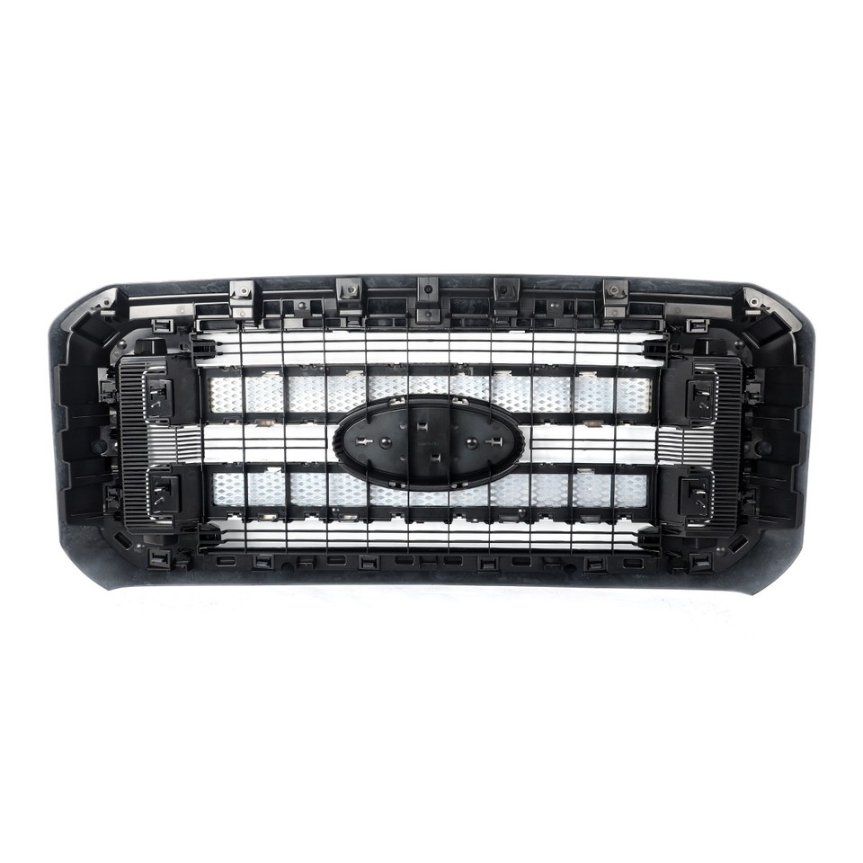 Oxford White Frame Front Grille For 2011-16 F250 F350 Super Duty w ...