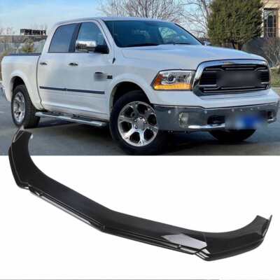 For Dodge Ram 1500 Front Bumper Chin Lip Splitter Spoiler Body Kits ...