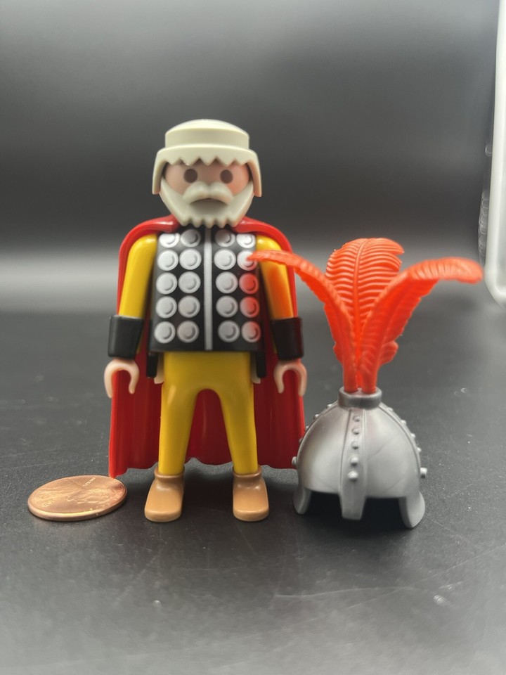 Playmobil Knight - Medieval Figure Ready Yellow Cannonball Captain ...