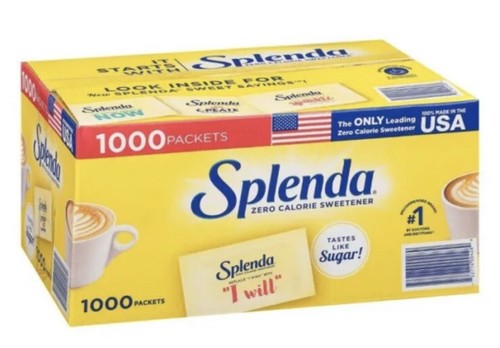 SPLENDA No Calorie Sweetener Single-Serve Packets 1000 Count - Free ...