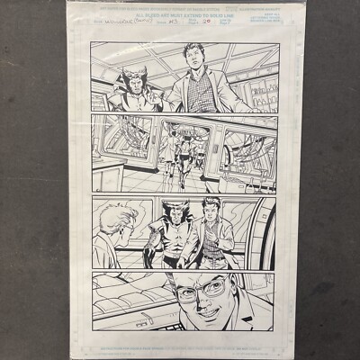 Wolverine Original Art by Rob Jensen & Bob Wiacek Issue #143 Page 20 | eBay