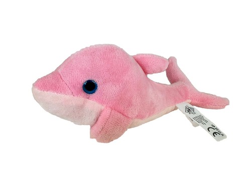 The Petting Zoo Plush Dolphin Pink 8” Soft Stuffed Animal Toy | eBay