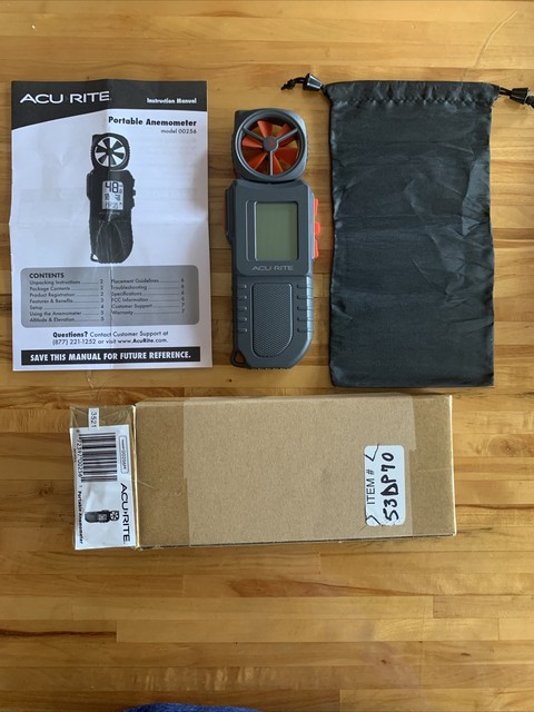 AcuRite 00256M Portable Anemometer With Inspection Light for sale ...