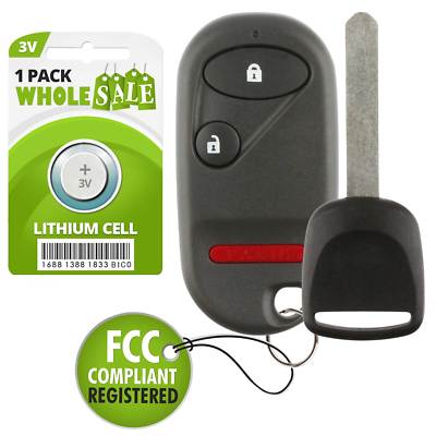 Replacement For 2006 2007 2008 2009 2010 2011 Honda Element Car Key ...