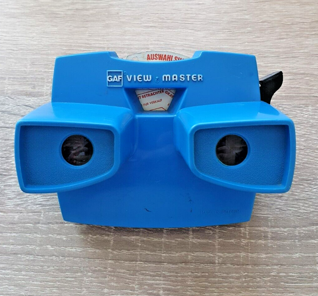 VINTAGE BLUE VIEWMASTER REEL VIEWER & PREVIEW REEL DRE63 O951 | eBay UK