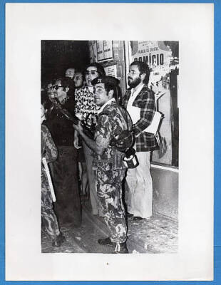 1975 Portugal Police in Porto on Riot Control Original Press Photo | eBay
