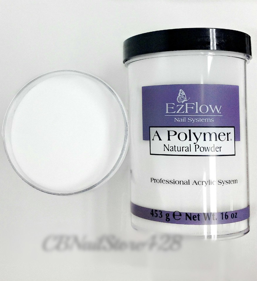 Ezflow - Polymer Acrylic Nail Powder 16oz/453g - Choose Your Color | eBay
