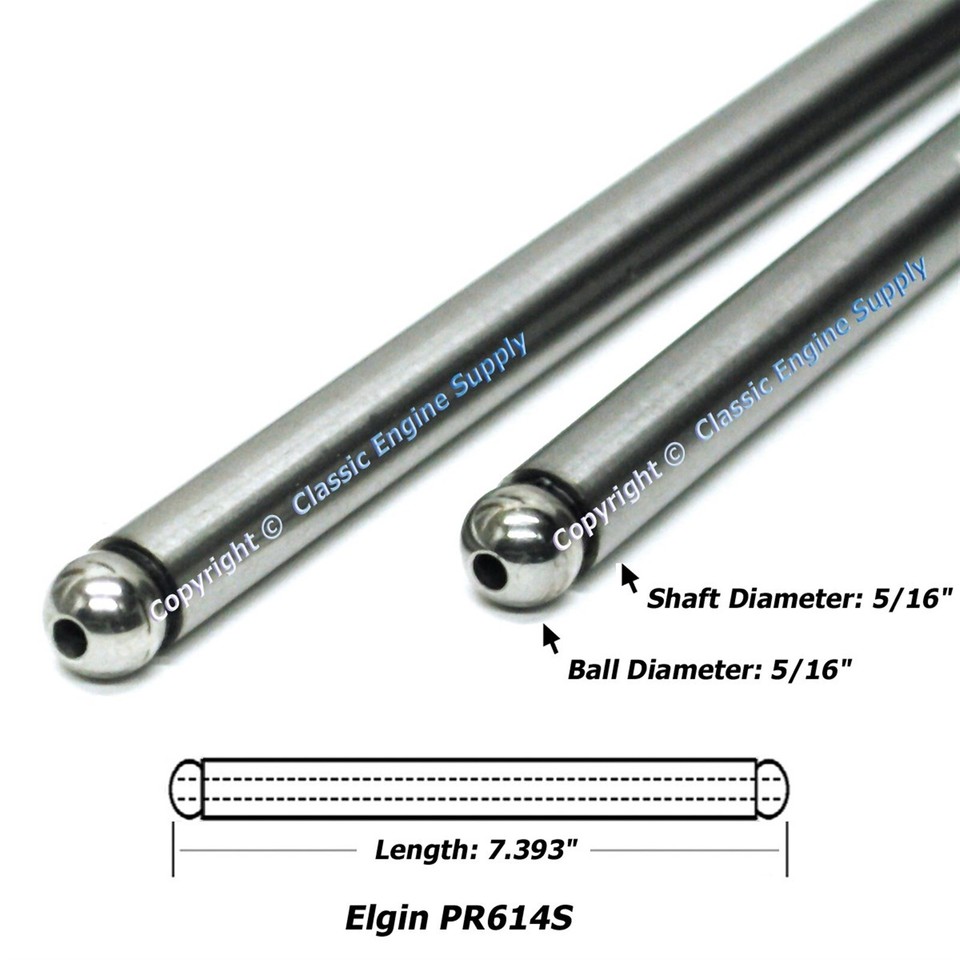 USA Made Push-Rod Set of 16 Fits Some 1999-2017 GM 4.8L 5.3L & 5.7L LS ...