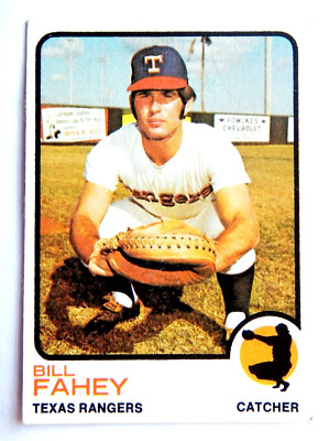 Bill Fahey #186 Topps 1973 Baseball Card (Texas Rangers) *E | eBay