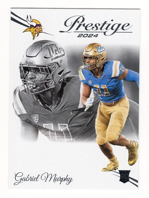 GABRIEL MURPHY 2024 Panini Prestige Rookie Card RC #363 Minnesota ...