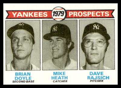 1979 Topps #710 New York Yankees Prospects (Brian Doyle/Mike Heath/Dave ...