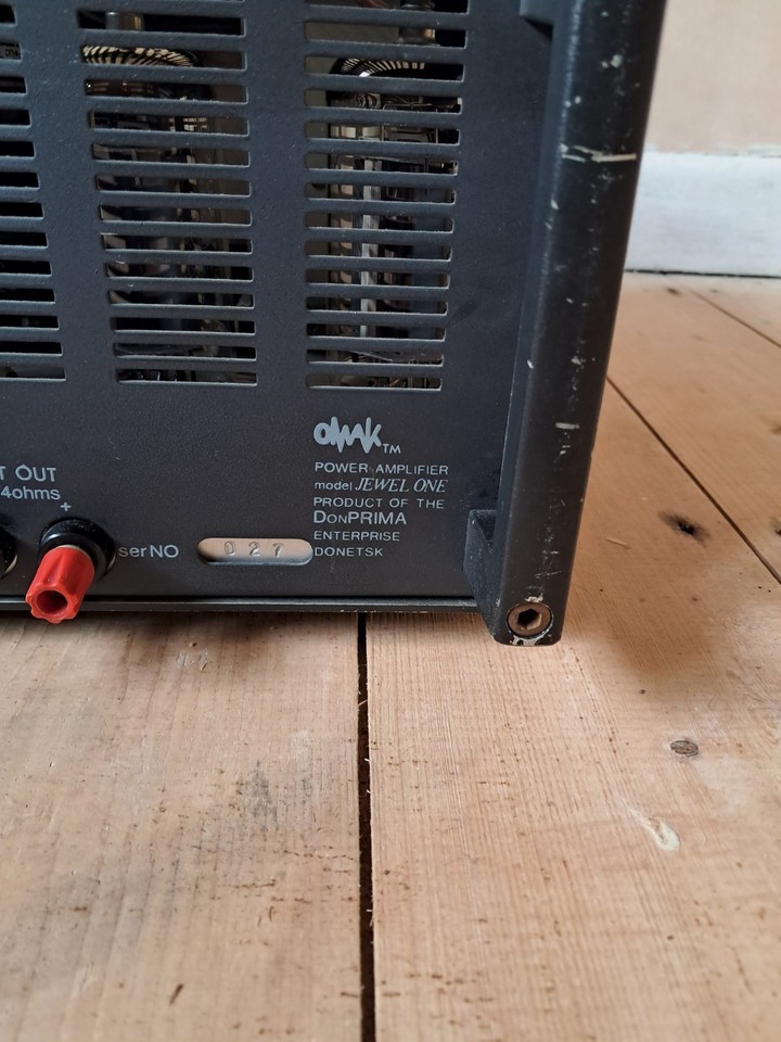 Omak Jewel One Valve Power Amplifier EL509 Excellent Sound Collection ...