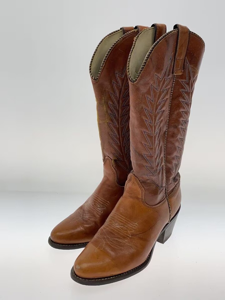 Tony Lama Western Boots Us6 Brw Leather JTZ89 | eBay
