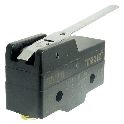 1Pc TM-1701 15A Micro Limit Switch Long Lever Arm SPDT Snap Action Home ...
