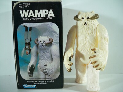 K24i05521 WAMPA W/ BOX 100% COMPLETE 1981 STAR WARS ESB KENNER VINTAGE ...