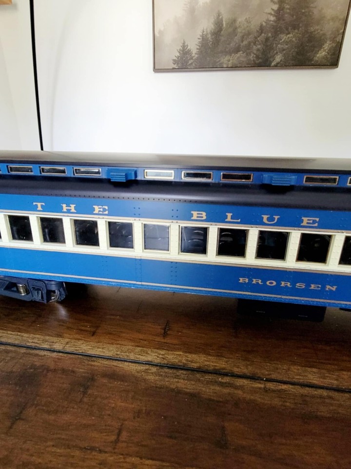 Aristocraft ART-31304 CNJ Blue Comet Heavyweight Passenger Coach Car 30 ...