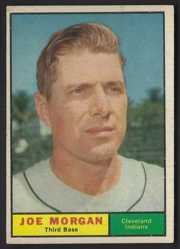1961 Topps Joe Morgan ** Cleveland Indians #511 | eBay