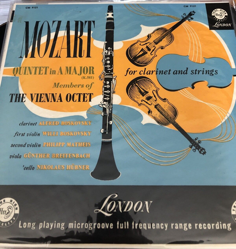 Mozart The Vienna Octet London Records Stereo LP Mint- | eBay
