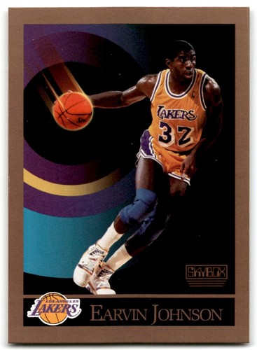 1990-91 SkyBox Earvin Johnson Basketball Cards #138 | eBay