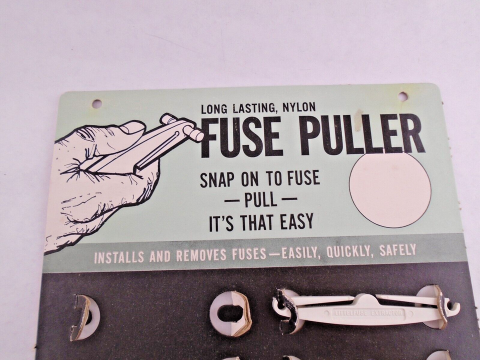Vintage Littelfuse Display Fuse Pullers Missing One | eBay
