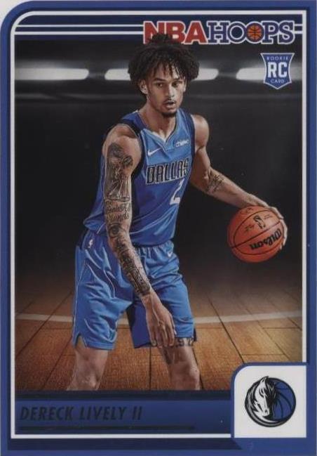 2023-24 Panini NBA Hoops - Rookies Dereck Lively #241 Red Back (RC) for ...
