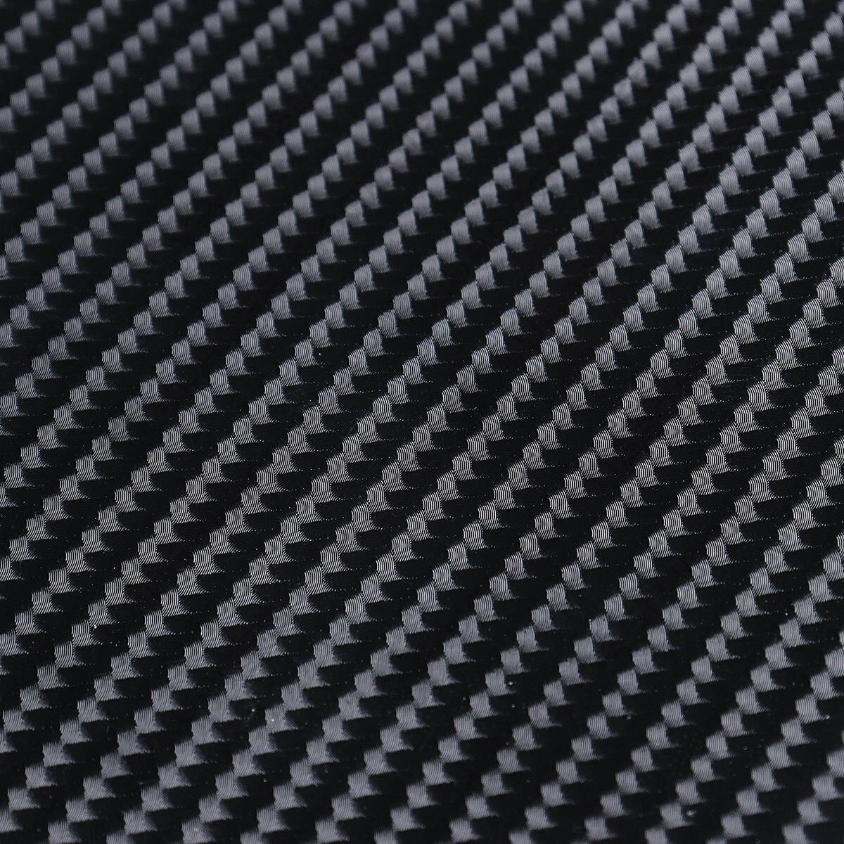 Car Sticker Carbon Fiber Glossy DIY 5D Vinyl Wrap Decal Roll Film Sheet ...
