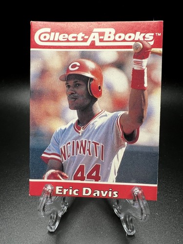1990 CMC Collect-A-Books - #28 Eric Davis Reds | eBay