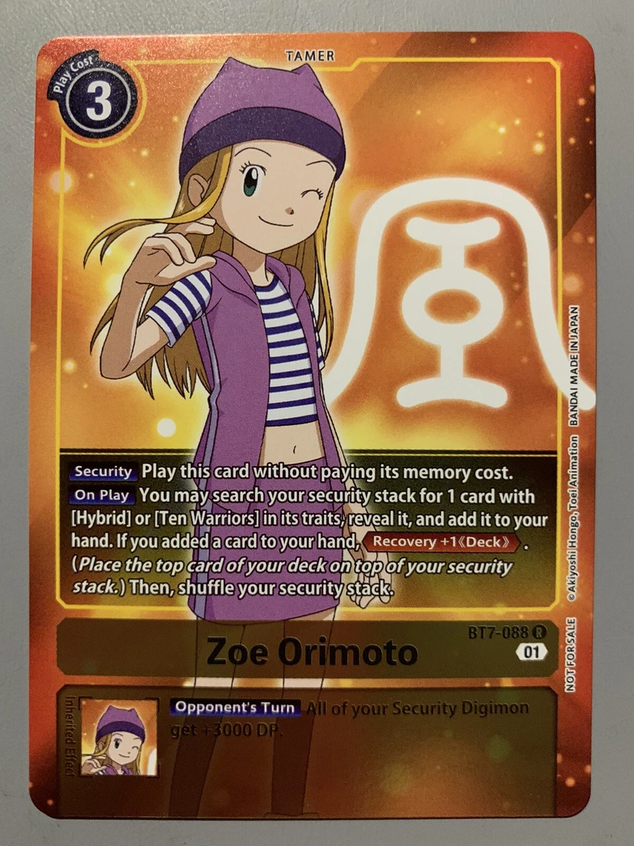 Digimon Season 4 Zoe