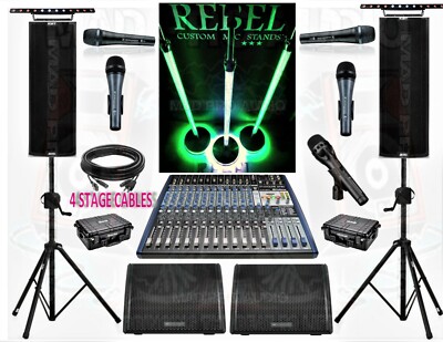 BAND SYSTEM LIVE SOUND STAGE SYSTEM HIGH END BAND EQUIPMENT PRO AUDIO ...