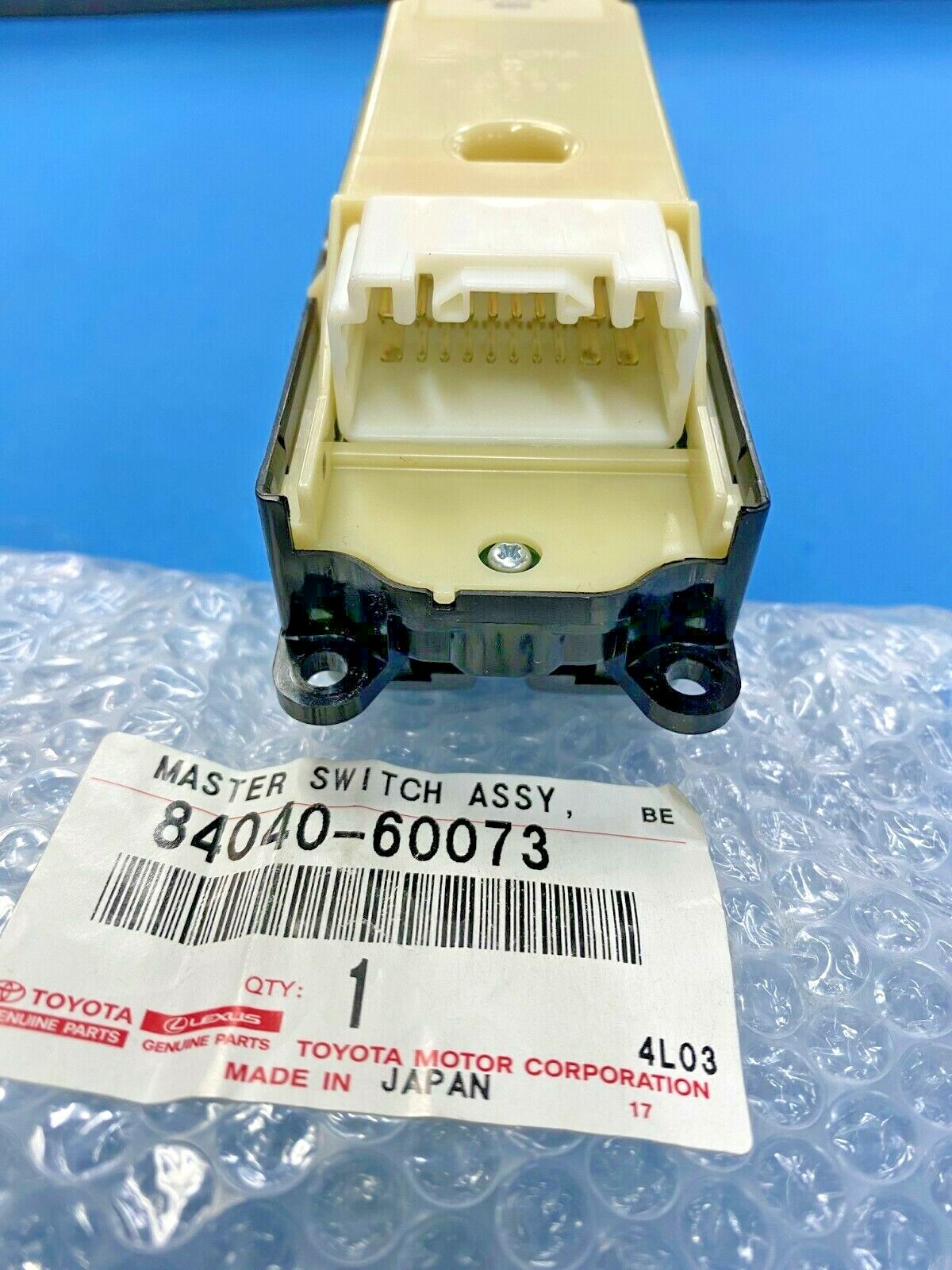 GENUINE LEXUS GX470 MASTER SWITCH ASSY POWER WINDOW REGULATOR 84040 ...