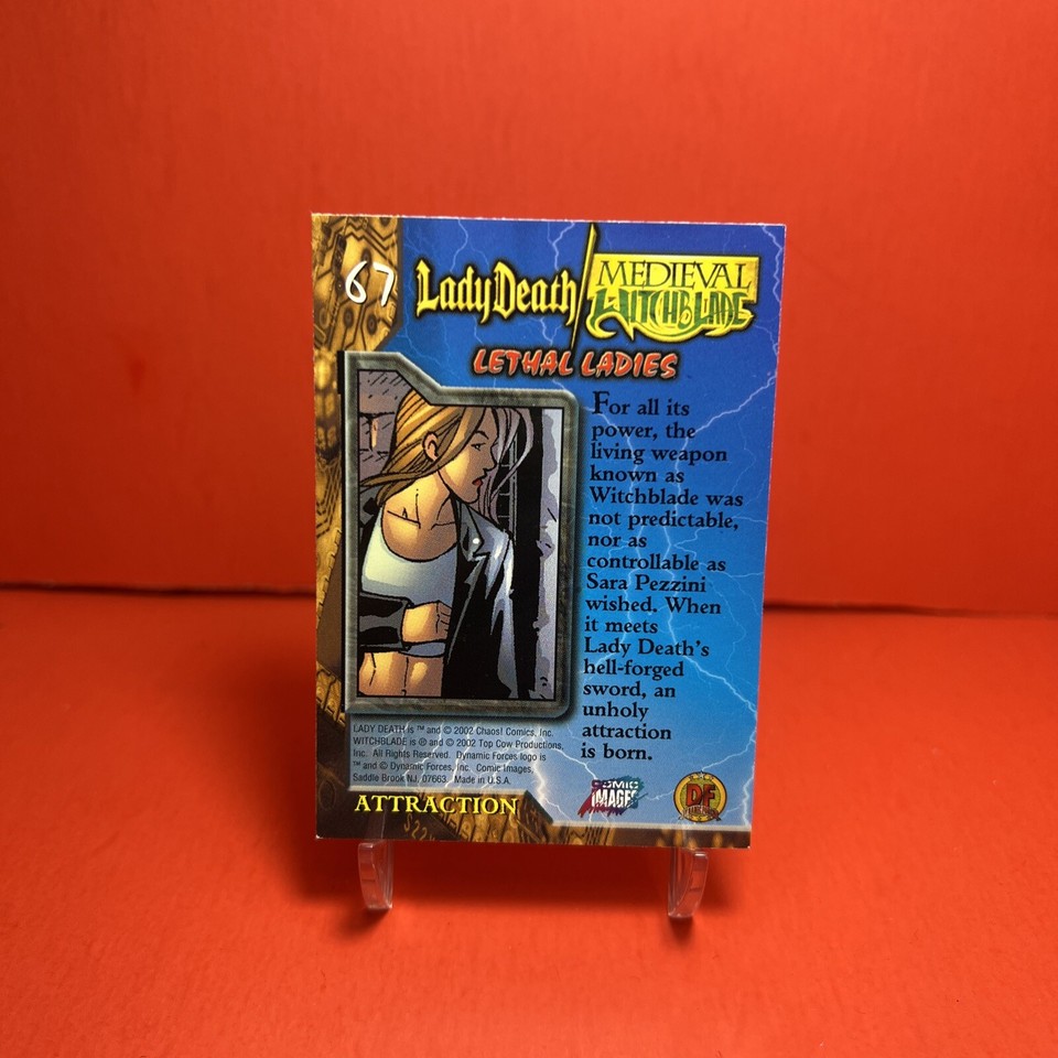 2002 Comic Images Lethal Ladies Lady Death/Medieval Witchblade ...