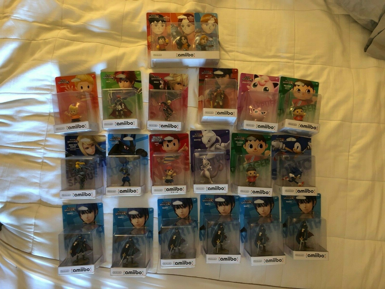 Nintendo Super Smash Bros. amiibos (First Print.. Rare!)(New in box!)(U ...