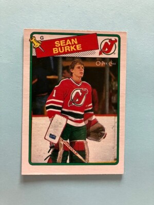 1988-89 O-PEE-CHEE Hockey Sean Burke RC #94 New Jersey Devils! Nrmnt ...