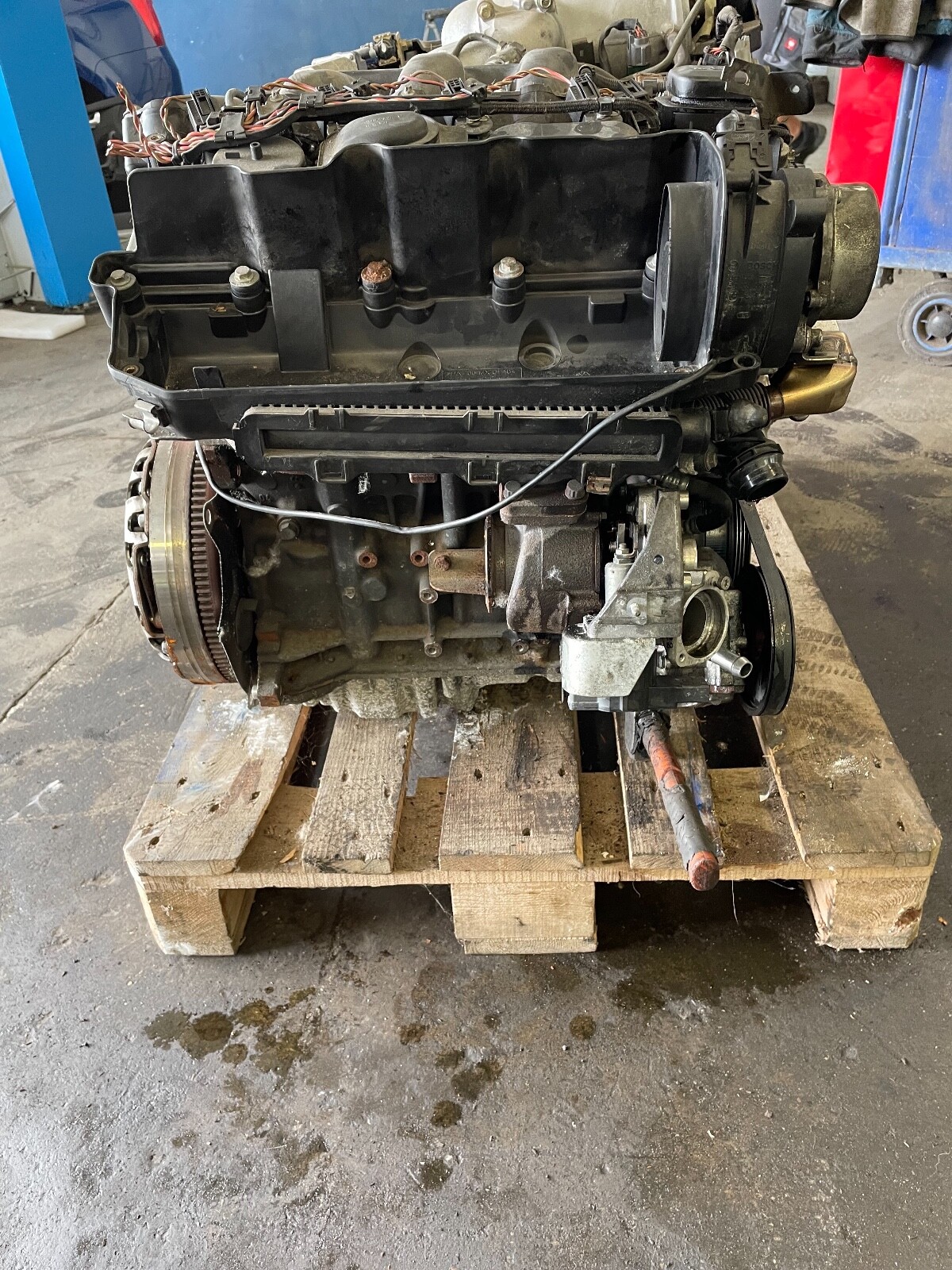 BMW 318D M47 E91 Touring BJ 2006 Motor Engine M47 Komplett mit 171000KM ...