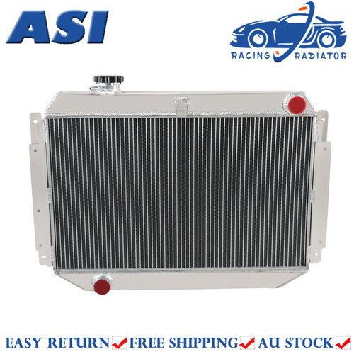 3 Row Aluminum Radiator For 1971-80 Holden Kingwood HG HT HK HQ HJ HX ...