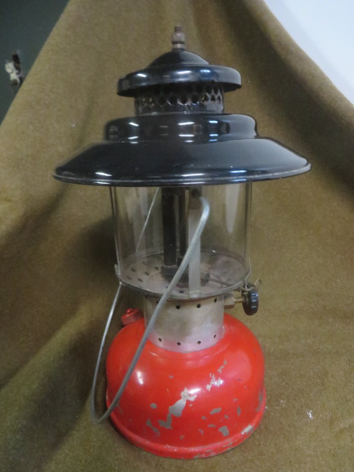SEARS DOUBLE MANTLE RED, BLACK HAT LANTERN MODEL 476.74070 Dated 11/63 | eBay