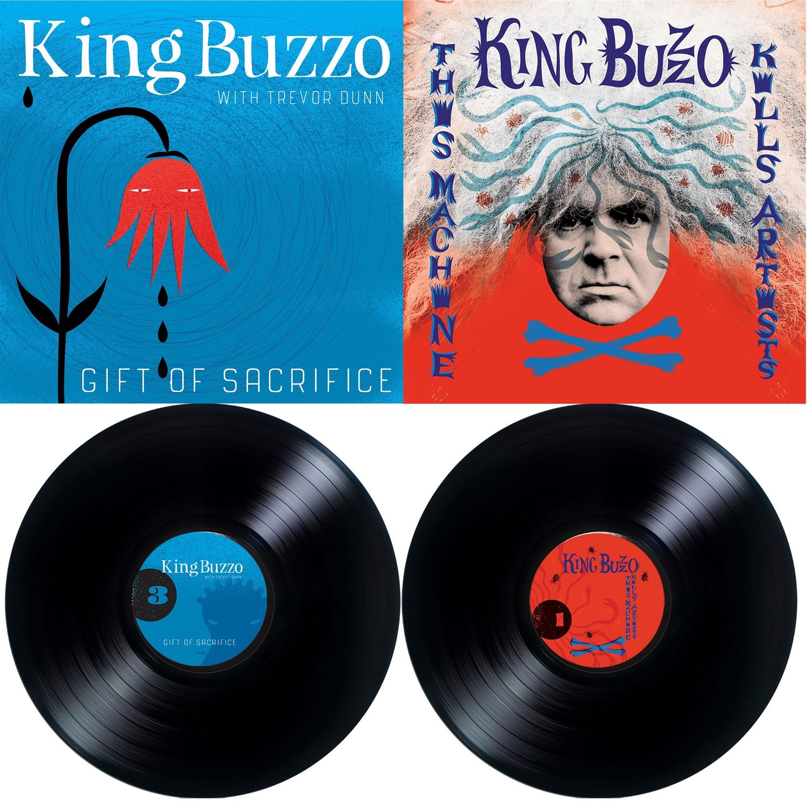 King Buzzo, King Buzzo With Trevor Dunn This Machine Kills Artists Gift ...