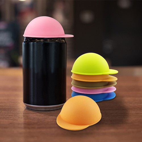 6 Pcs Can Tops Covers Silicone Soda can Saver -keeping | eBay UK