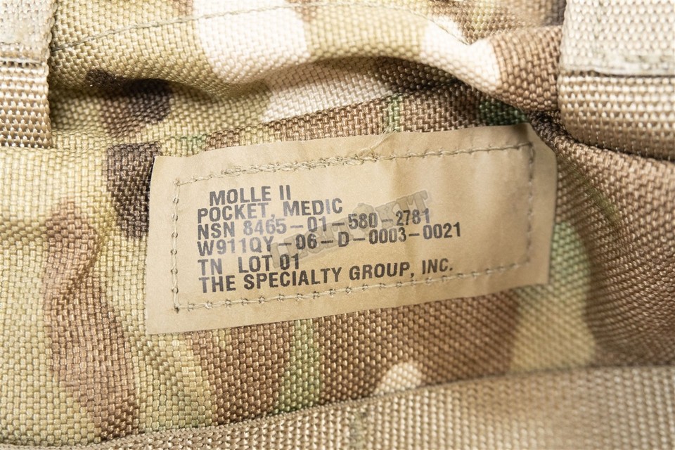 USGI MOLLE II Corpsman Medic Bag Multicam Medical Pack Issued Backpack ...